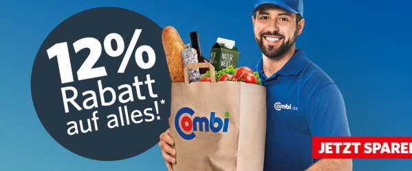 12% Rabatt auf alles!
